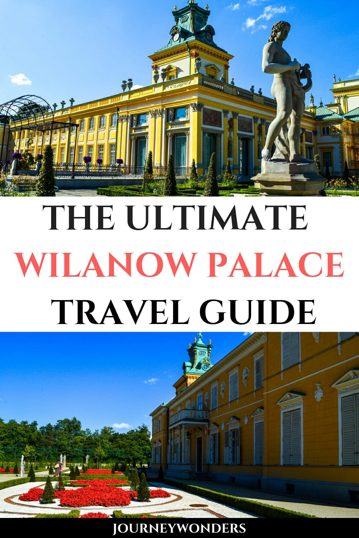 Wilanow Palace, the Baroque masterpiece of Warsaw